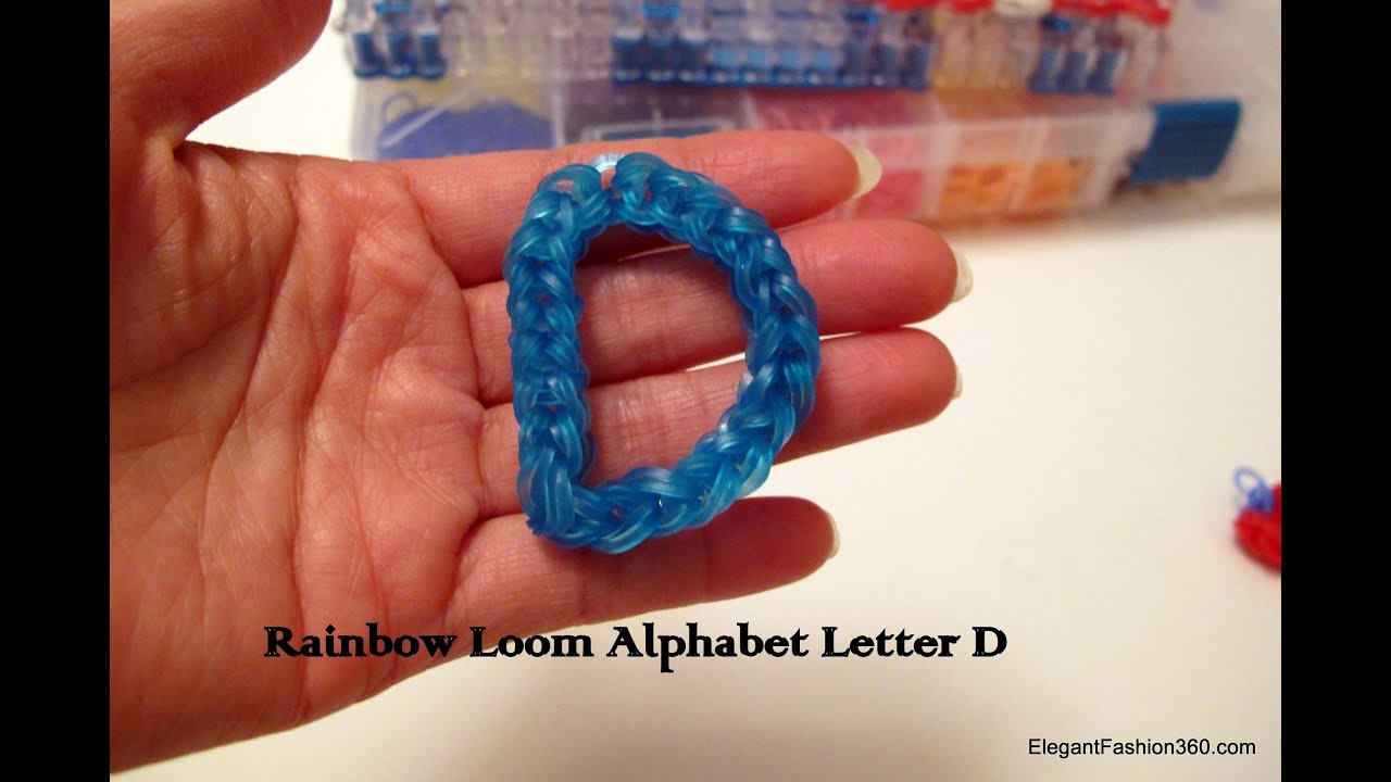 How To Make Alphabet Letter D Charm On Rainbow Loom YouTube how-to-make-alphabet-letter-d-charm-on-rainbow-loom-youtube