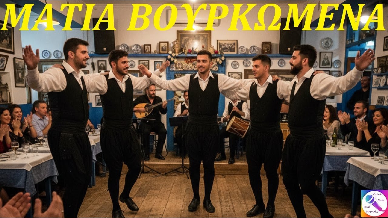 ΜΑΤΙΑ ΒΟΥΡΚΩΜΕΝΑ - Γιώτα Νέγκα (ΝΤΟ) Καραόκε σε γυναικείο τόνο - YouTube
