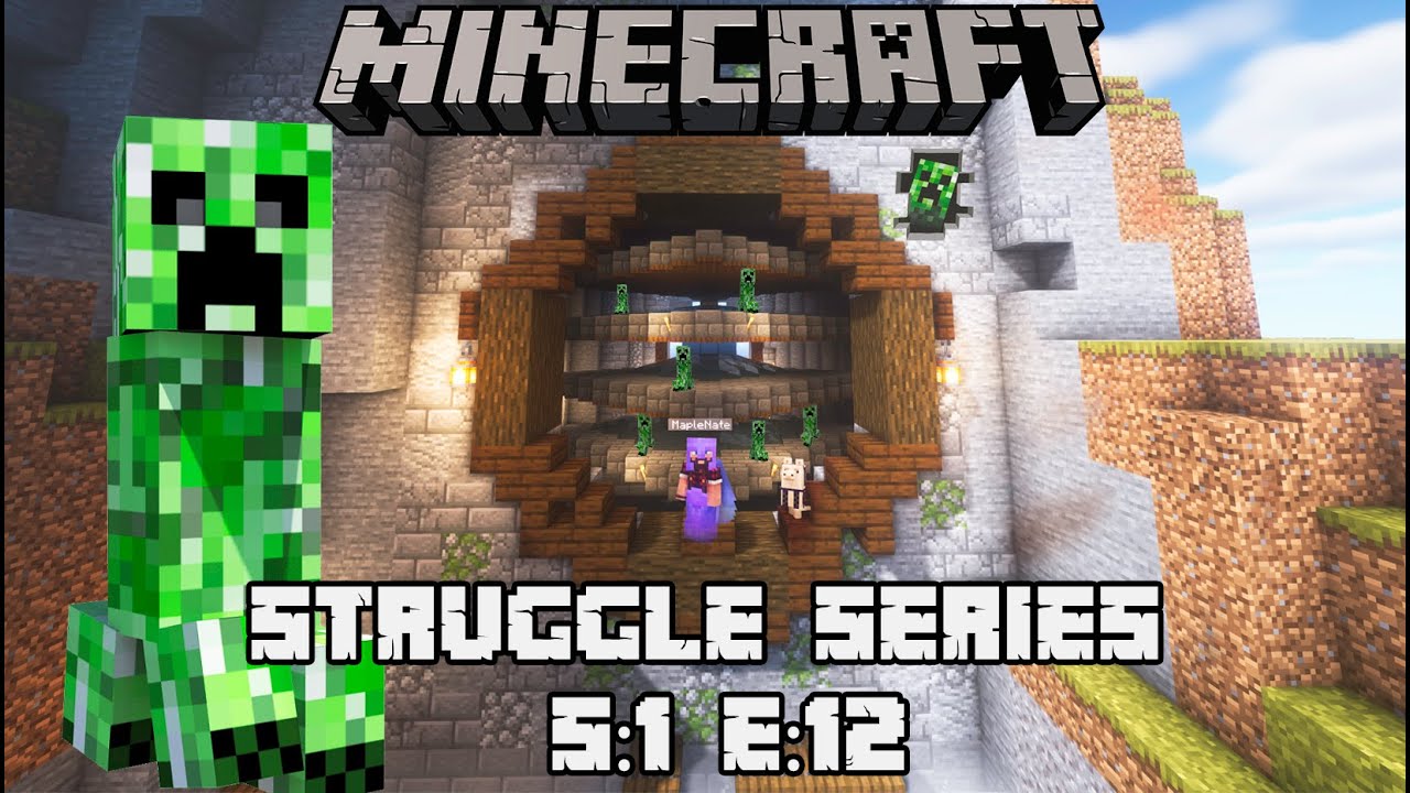 NEW OP Mountain CREEPER FARM | Minecraft Struggle Series: S1, E12 - YouTube