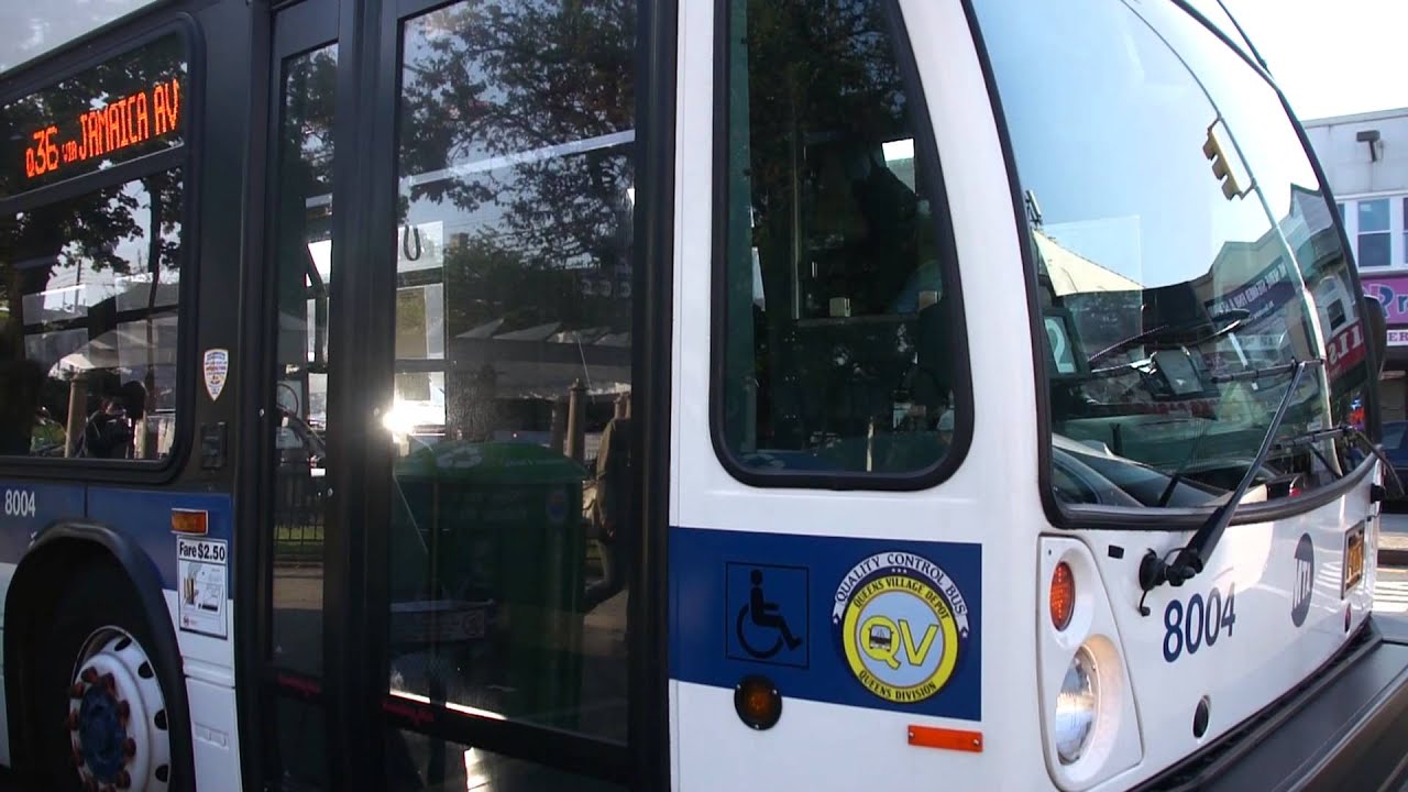 MTA New York City Bus 2011 NovaBus LFS 8004 On The Q36 Limited ...