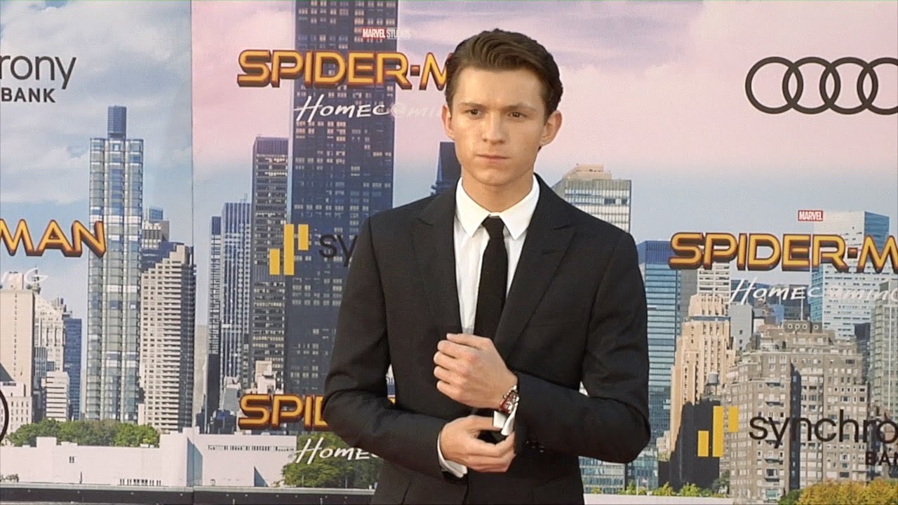 Tom Holland "Spider-Man: Homecoming" World Premiere Red Carpet - YouTube