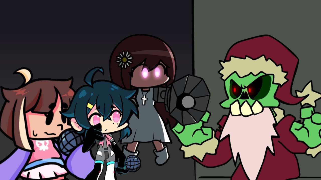 3 Robots Tries To Save Christmas Fnf Zanta But It's Daisy Kou And Qt ...