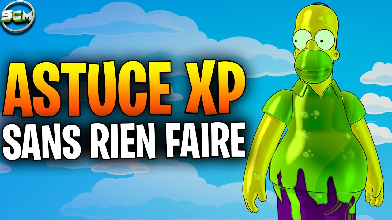 La Meilleur Map XP AFK illimité Simpson Fortnite, Astuce Comment Gagner ...