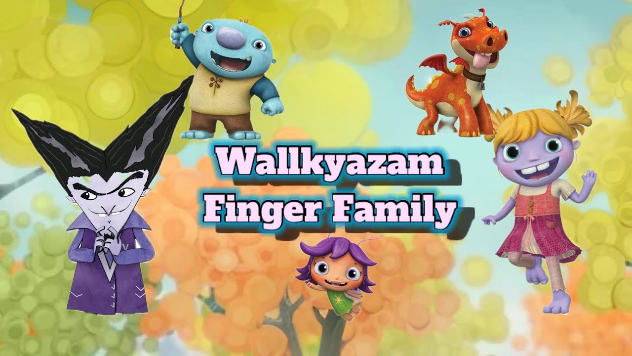 Wallykazam Finger Family - YouTube
