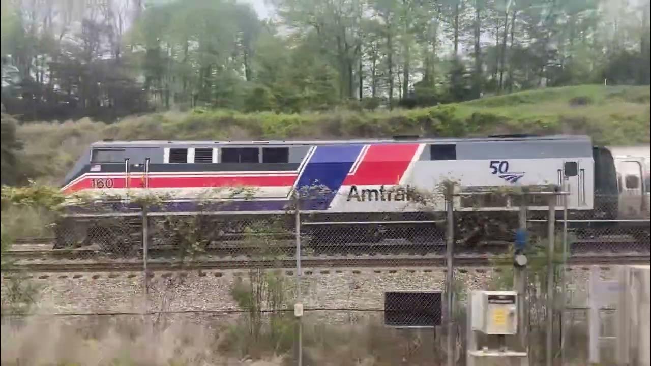 50th anniversary Amtrak Heritage unit - YouTube