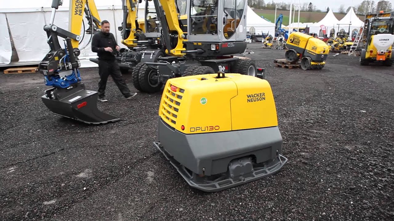 Wacker Neuson DPU130 in Norway. - YouTube