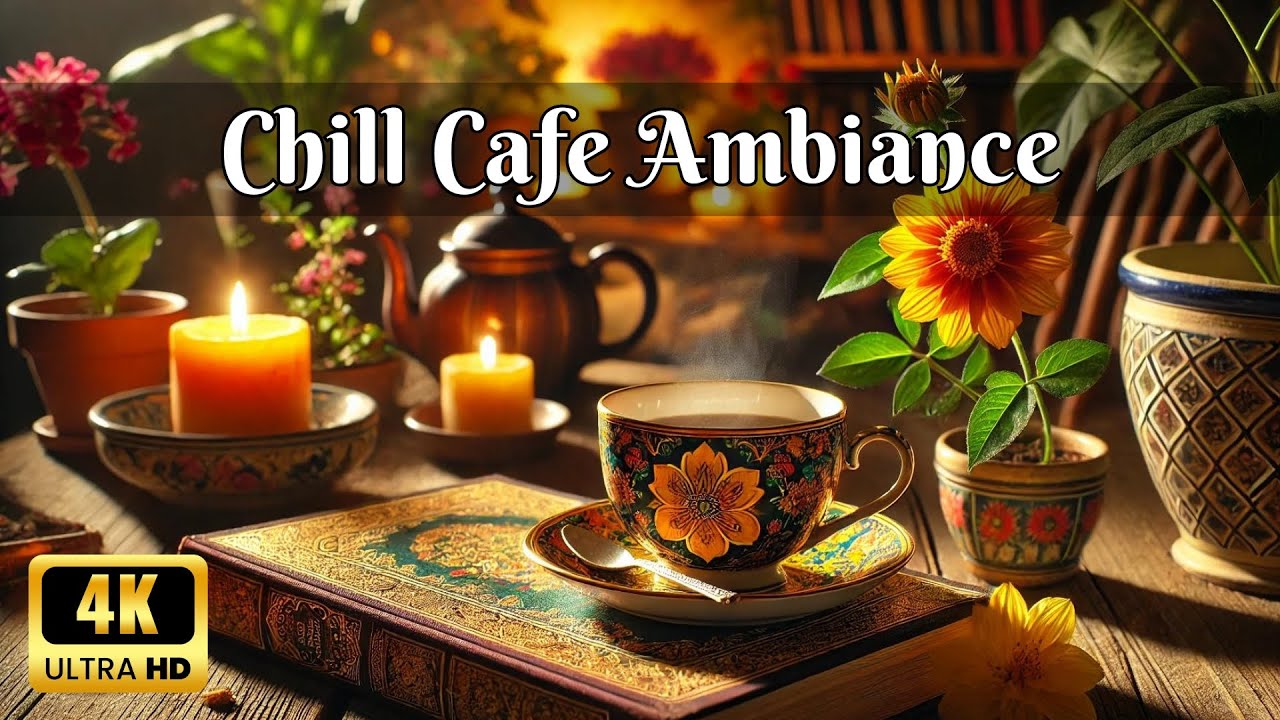 Chill Cafe Ambiance - Relaxing Cafe Music - #cafemusic #jazzmusic # ...