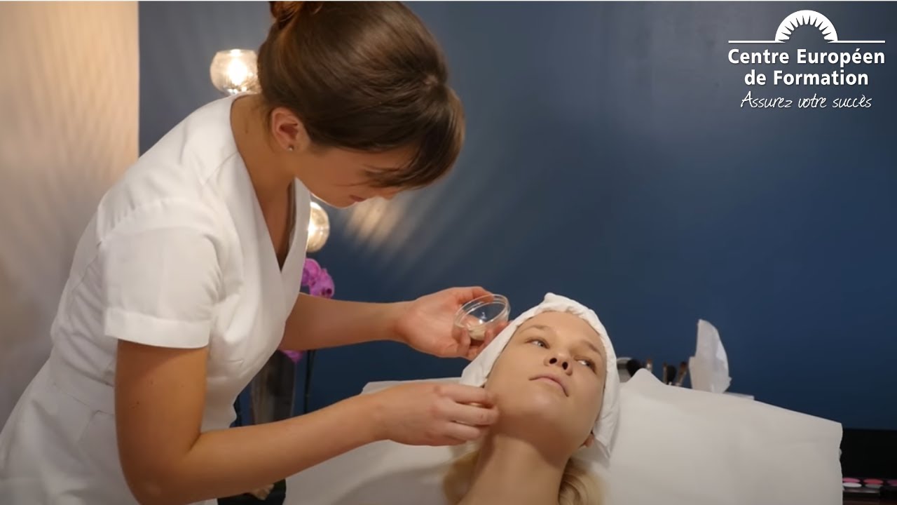 Maquillage - Le teint - CAP Esthétique Cosmétique - YouTube
