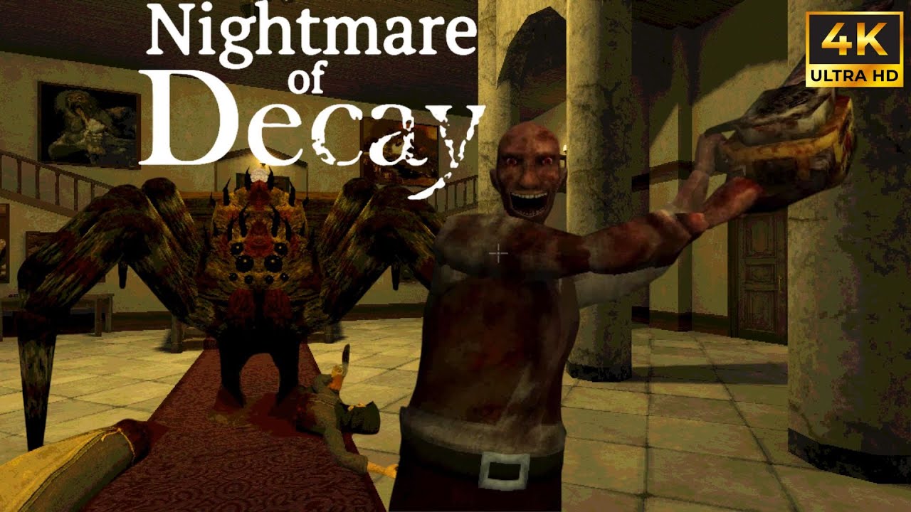 NIGHTMARE OF DECAY | Juego Completo Español 4K [sin comentarios] - YouTube