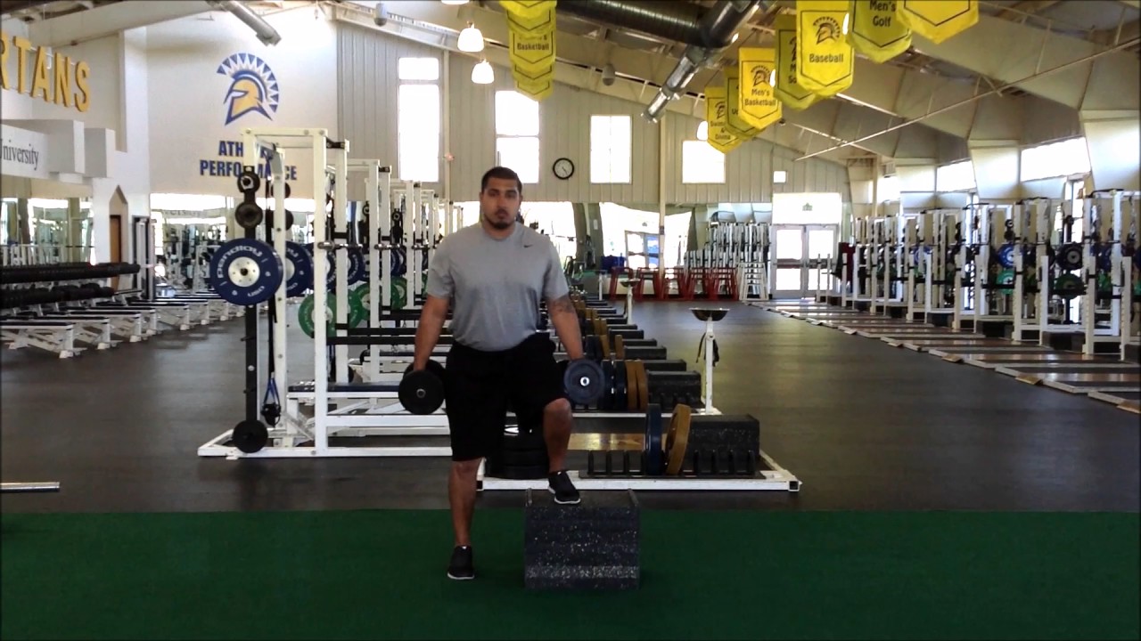 Step Up DB Lateral - YouTube