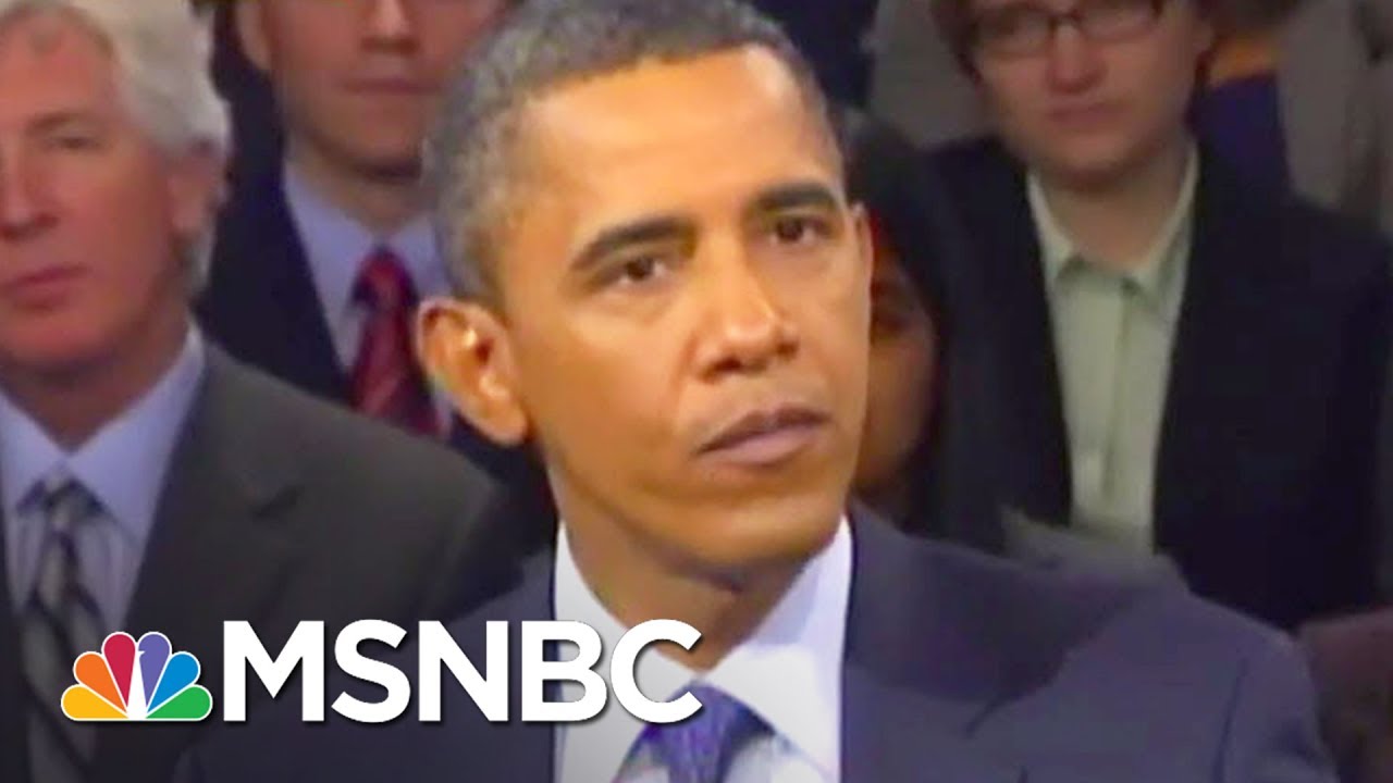 President Barack Obama Owns Anthony Scaramucci | All In | MSNBC - YouTube