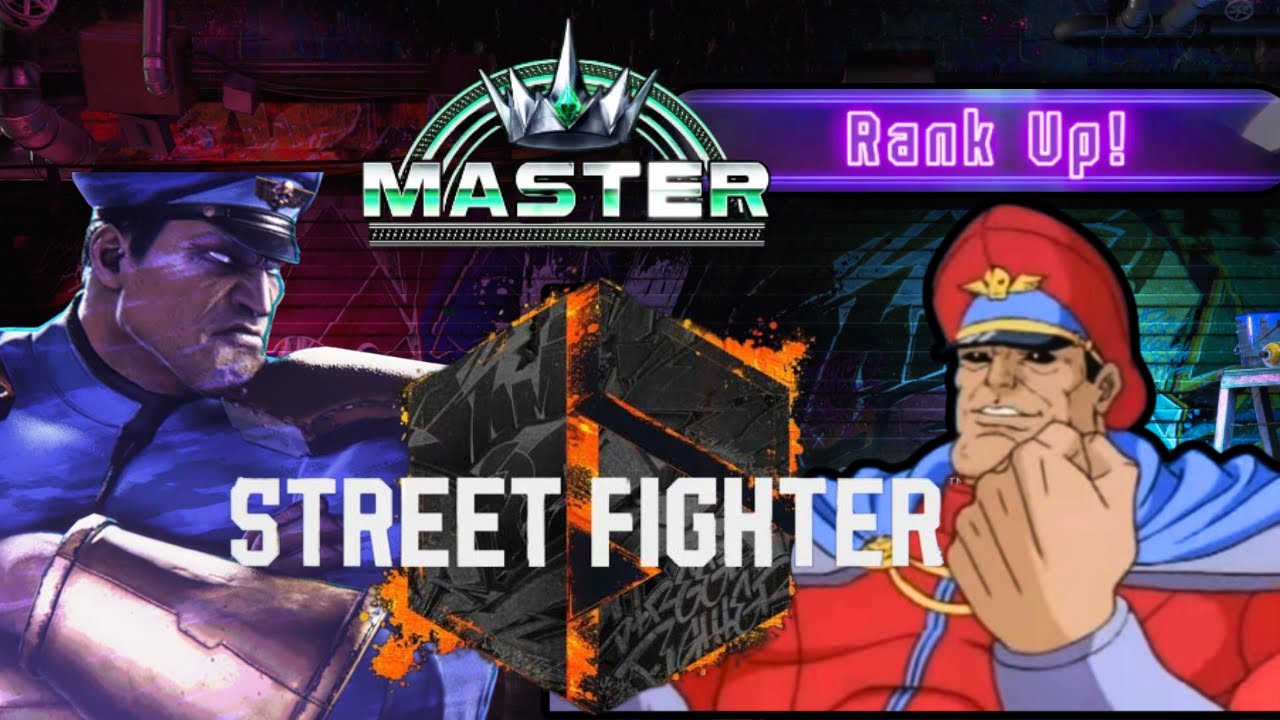 M.Bison Master RANK UP!!!! Master Rank Street Fighter 6 Bison Road To ...