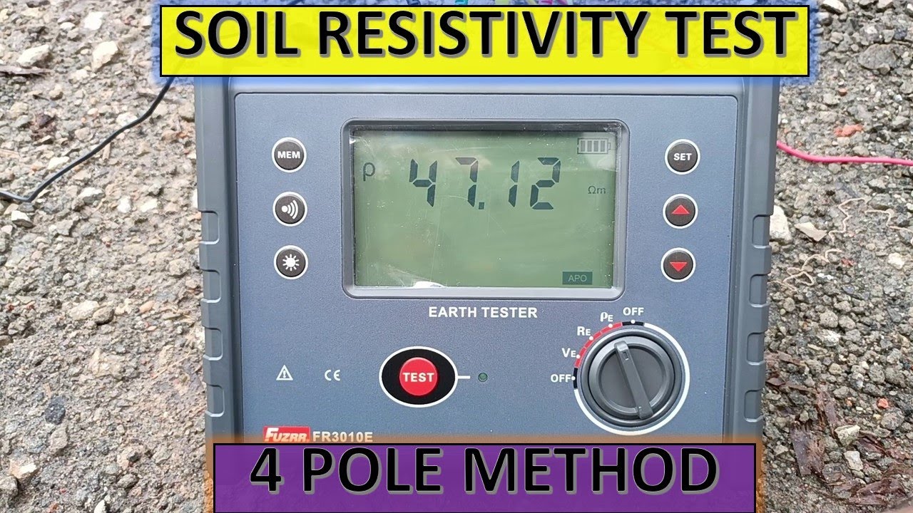 #Soil_resistivity_Test (സോയിൽ റെസിസ്റ്റിവിറ്റി ടെസ്റ്റ്) - YouTube