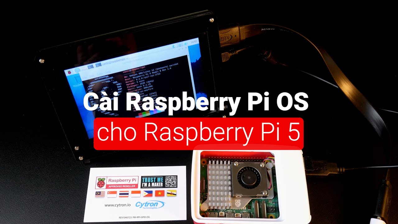 Raspberry Pi 5 - Hướng dẫn cài Hệ điều hành và Kết nối SSH - YouTube