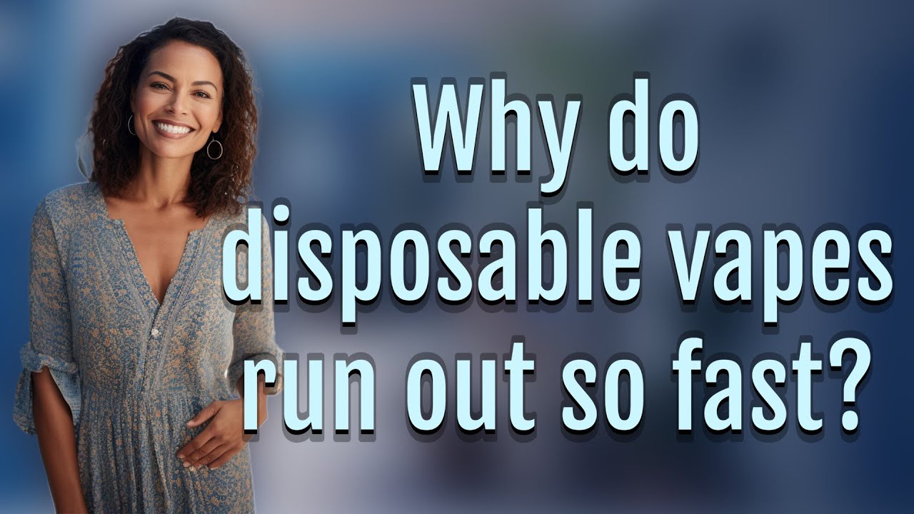 Why do disposable vapes run out so fast? - YouTube