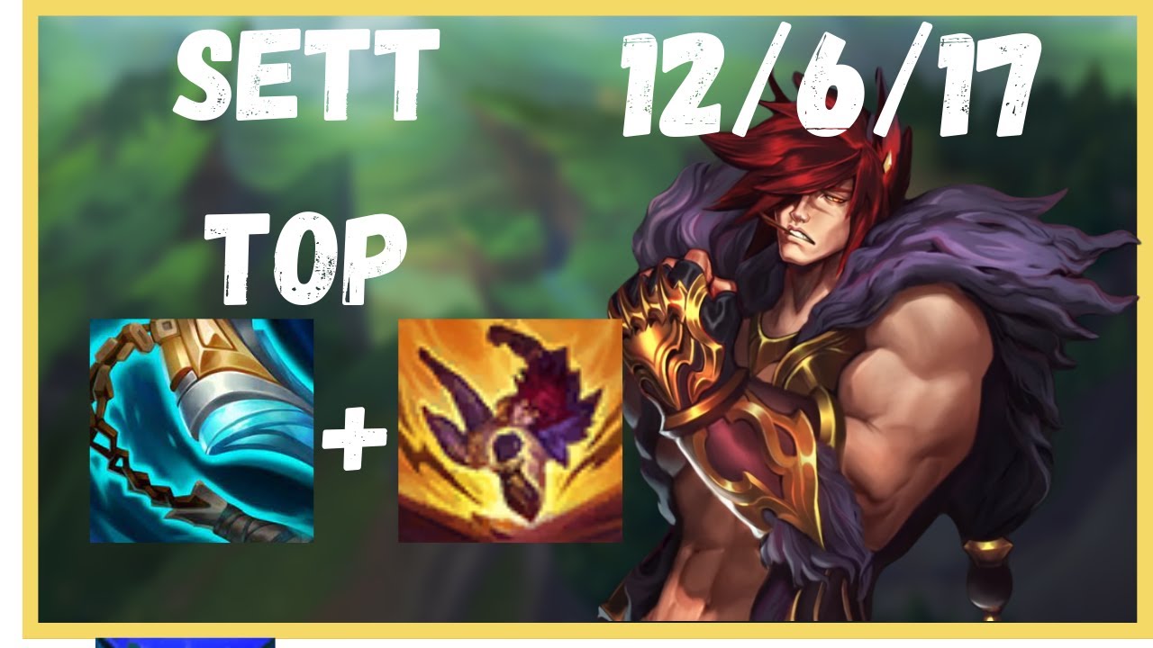 SETT IS UNKILLABLE-League of Legends Gameplay - YouTube