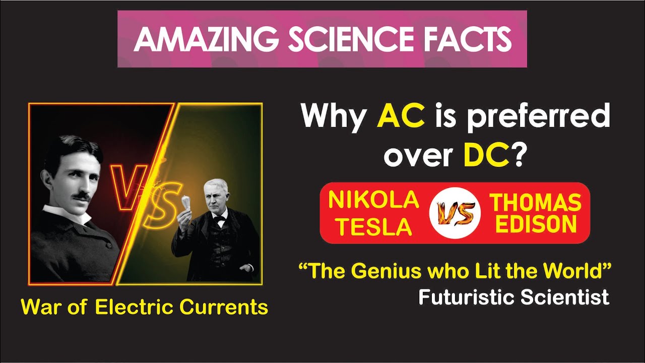 WHY AC IS PREFERRED OVER DC ?????? - YouTube