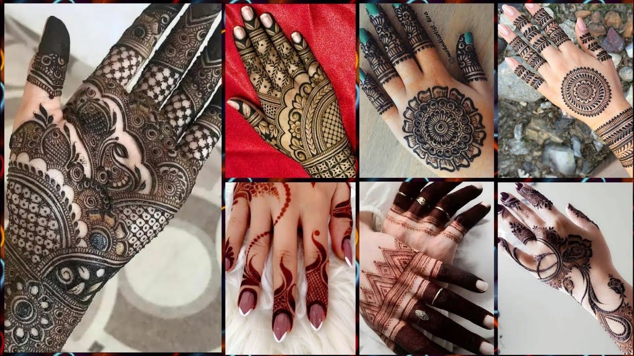 Top 30 new adorable different styles of party Mehandi Design # ...