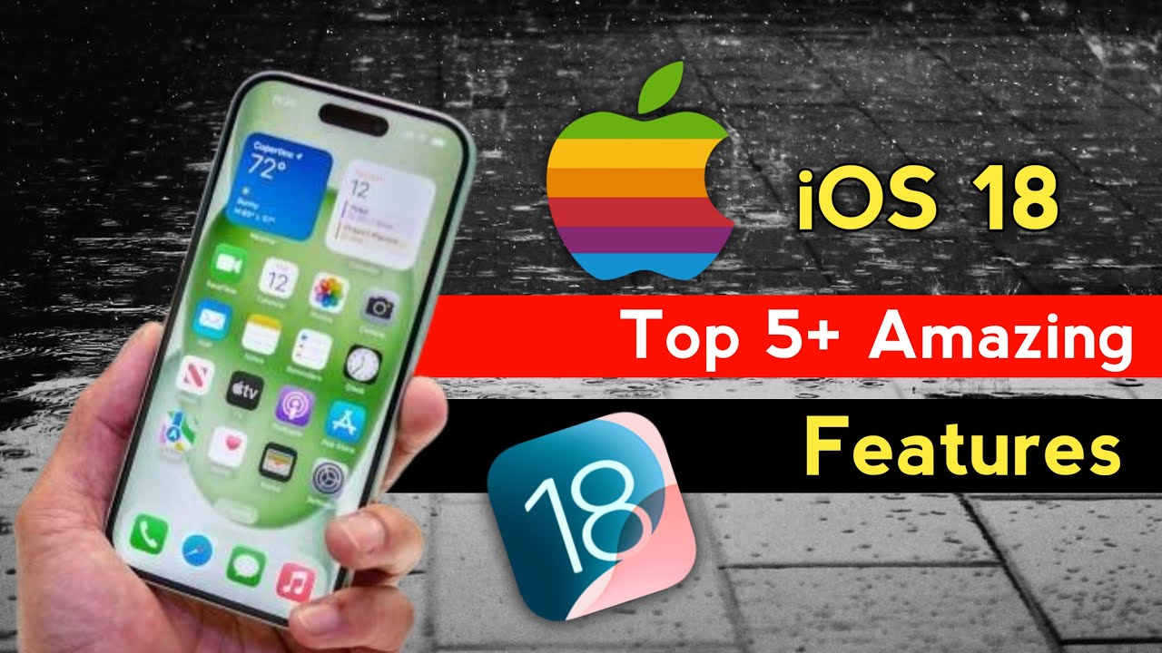 iPhone iOS 18 Top 5+ Hidden New Features | iOS 18 Top 5+ Amazing New ...