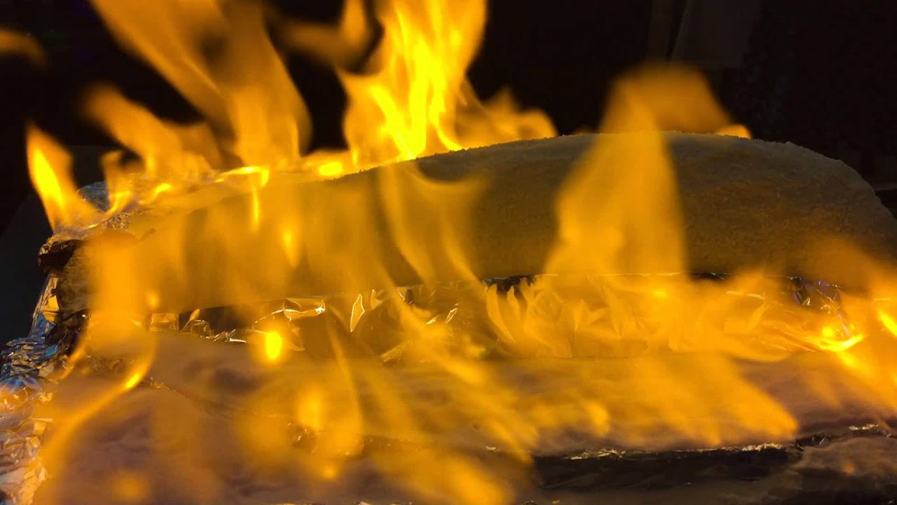 Fish Baked in Salt - On Fire, of Course - YouTube