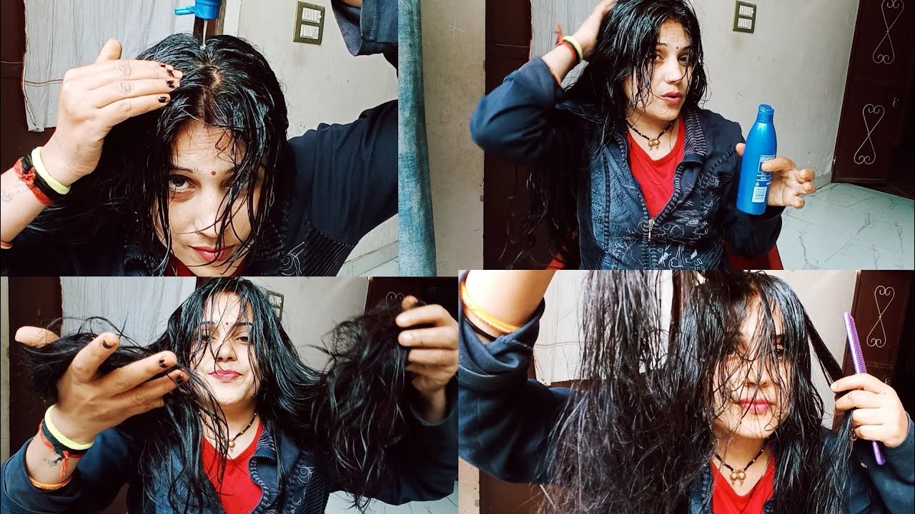 Most requested vido🤷 heavy hair oiling ️ 200ml coconut hair oiling ...