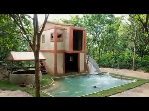 How To you Build a Jungle House? || Baeutifull Building || 72 Days In ...