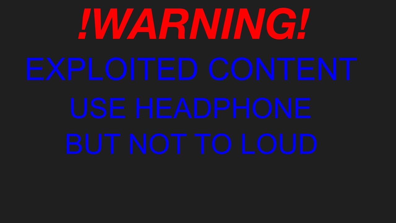 WARNING HEADPHONE USERS !!! - YouTube