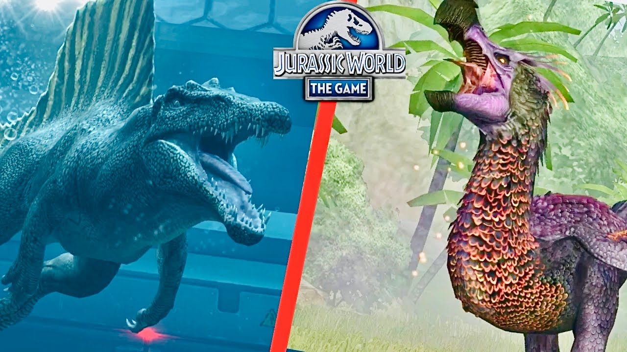 SPINOSAURUS REBIRTHS vs DEAD DODO IN JW | JURASSIC WORLD THE GAME ...
