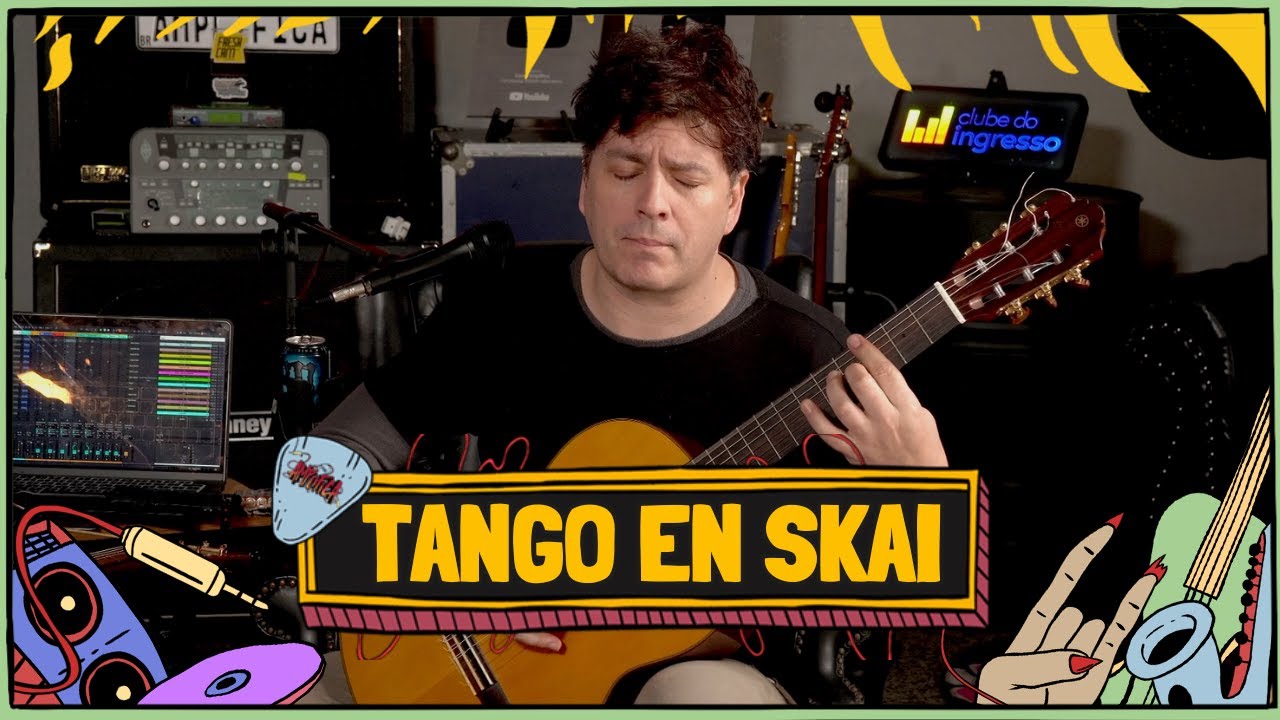 FÁBIO LIMA toca TANGO EN SKAI de ROLAND DYENS - YouTube