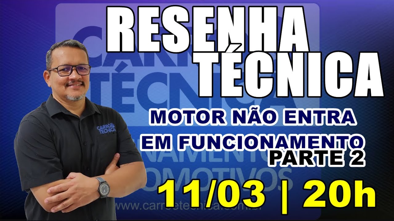 RESENHA TÉCNICA | P2 - MOTOR NÃO PEGA: POR ONDE COMEÇAR. - YouTube