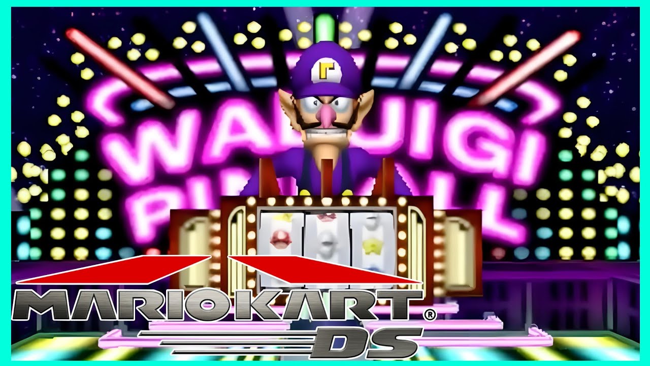 LOOK, WALUIGI PINBALL - Mario Kart DS - YouTube
