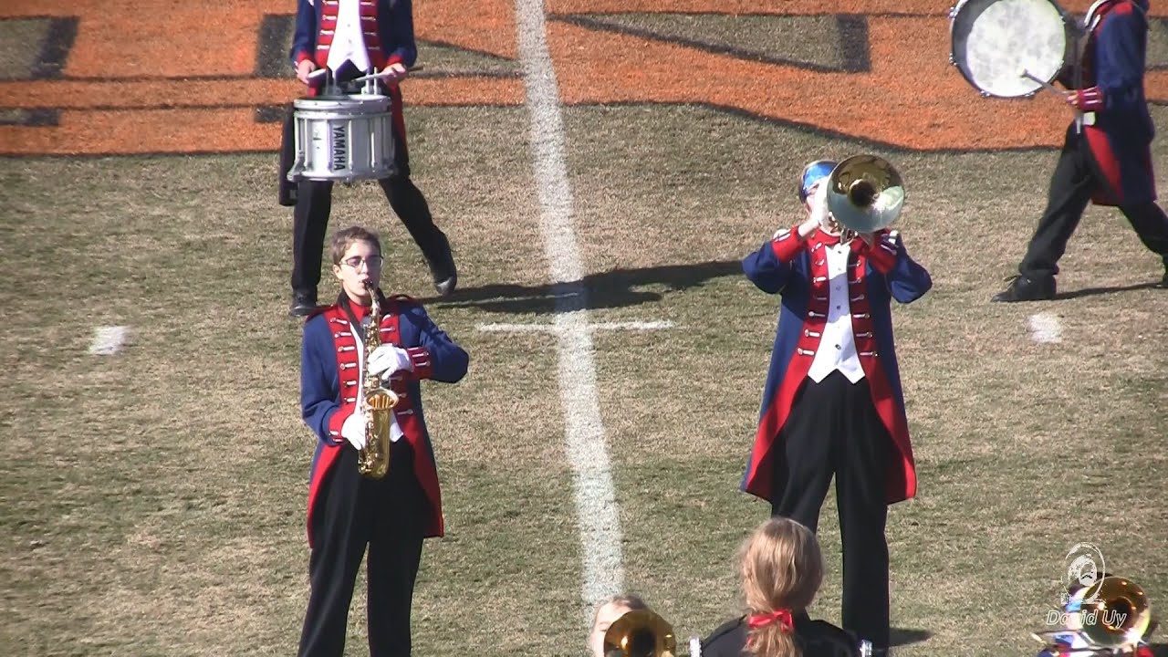 Madison High School Marching Patriots at Fall Festival of Bands 11/6 ...