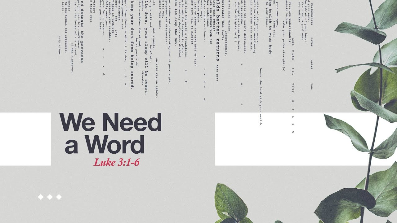 We Need a Word - YouTube