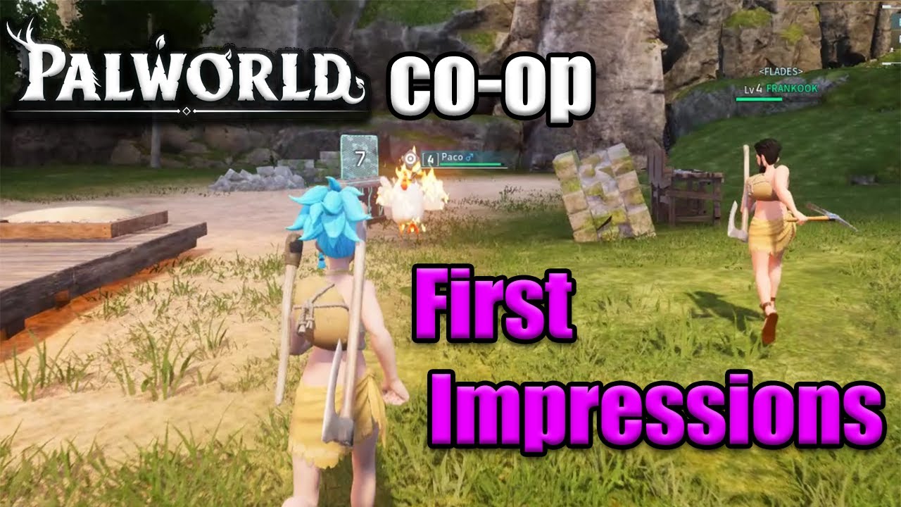 Palworld CO-OP : First Impressions & Gameplay - YouTube