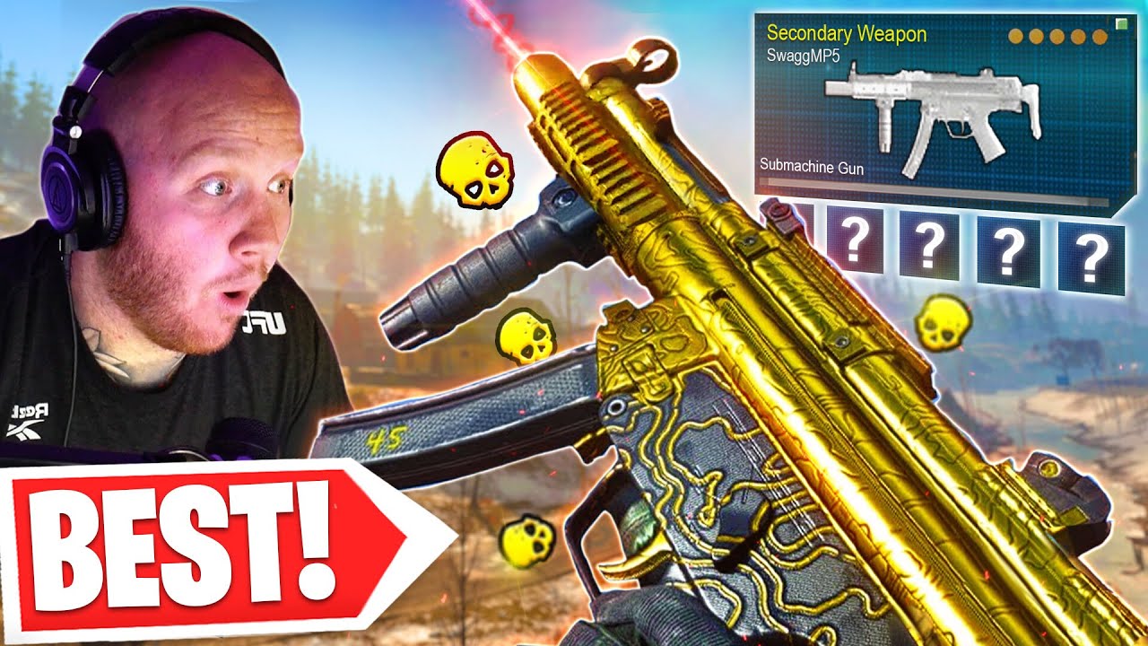 TRYING FAZE SWAGG'S MP5! BEST MP5 BUILD IN WARZONE! Ft. TheBoiSantana ...