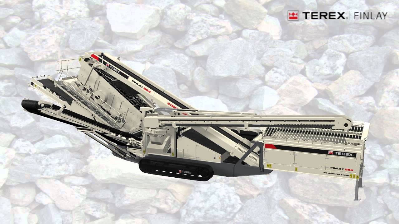 Terex Finlay 684 Inclined Screener - YouTube