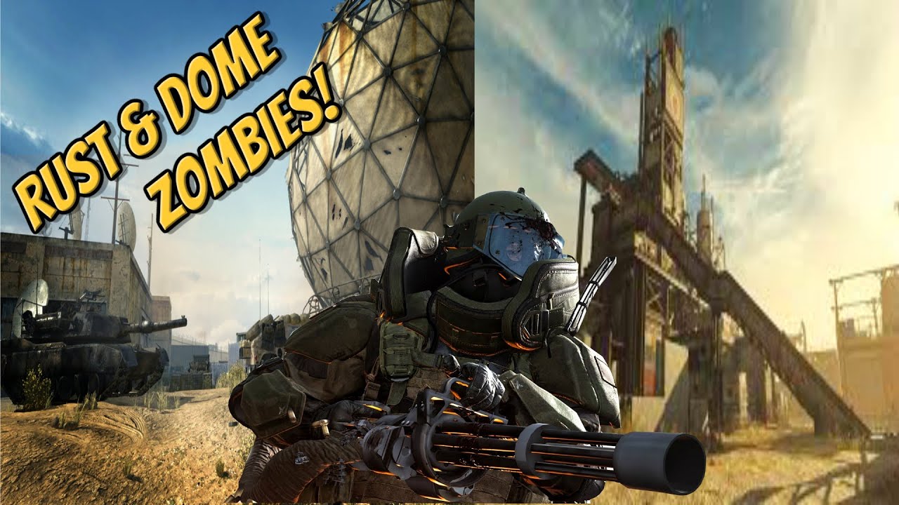 Bo3 New Custom Zombies Rust and Dome! - YouTube
