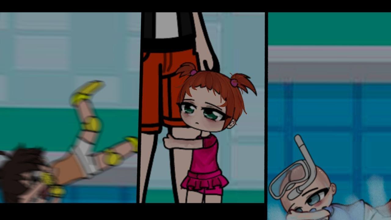 Afton Kids Learn How To Swim || Gacha Club Afton Family || (this's so ...
