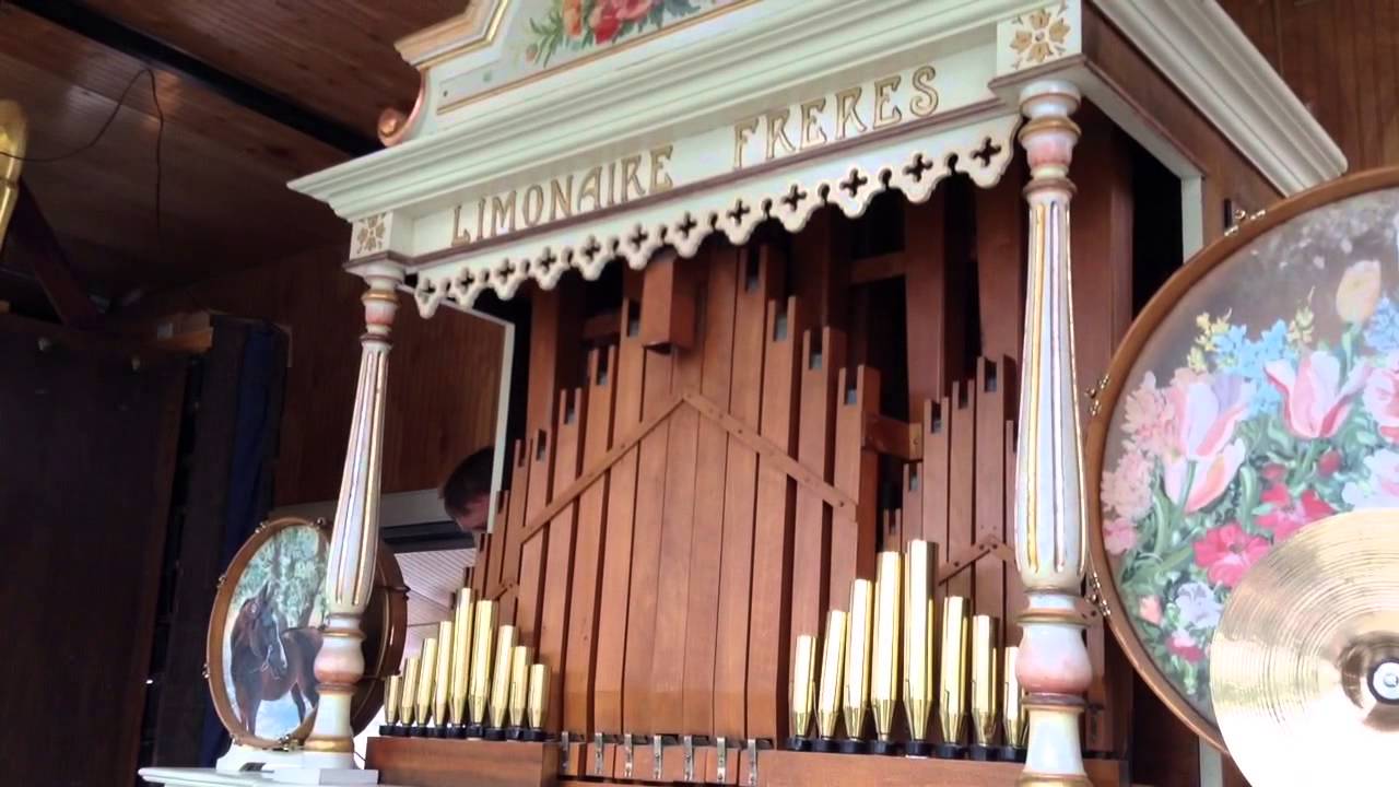 46 key Limonaire carousel organ - YouTube
