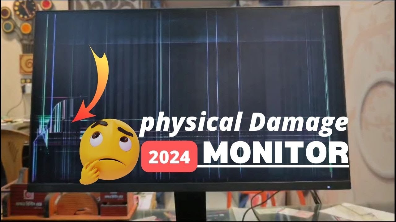 Monitor Panel physical Damage 2024 || Created by Afjal Hossain - YouTube
