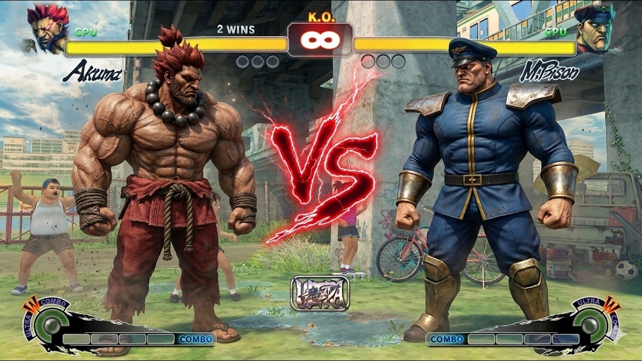 M. BISON vs AKUMA: The Final Battle | Ultra Street Fighter IV Pro ...