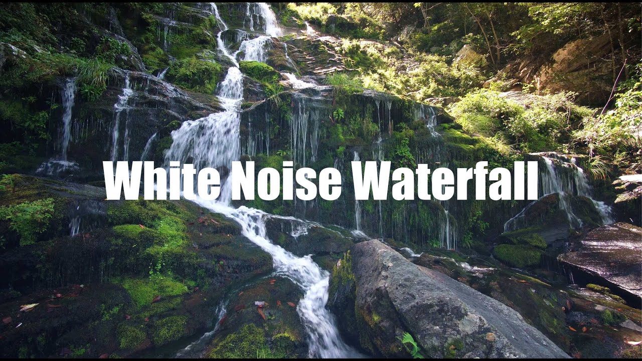 White Noise Waterfall for Relax-Meditate-Sleep-Study| Nature Sounds |3 ...