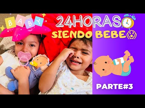 24 HORAS SIENDO BEBE PARTE#3 😱😱 | BABY MARIE, BABY APRIL | KIDS MARIE SHOW 🍼🍭