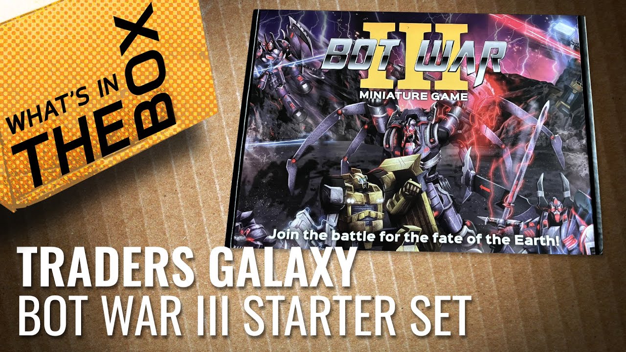 Unboxing: Bot War 3rd Edition Boxed Set | Traders Galaxy - YouTube