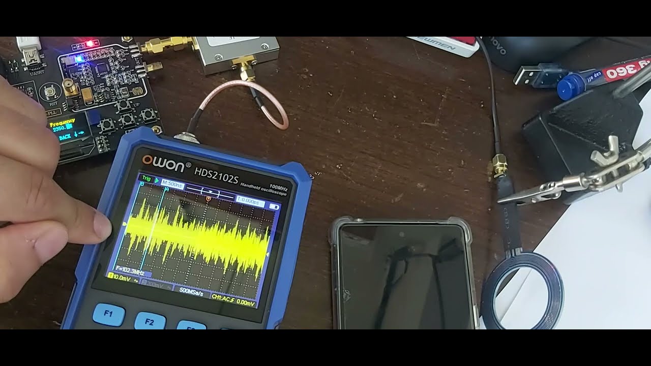 #14 Visualizing Bluetooth using the Near Field Probes. - YouTube
