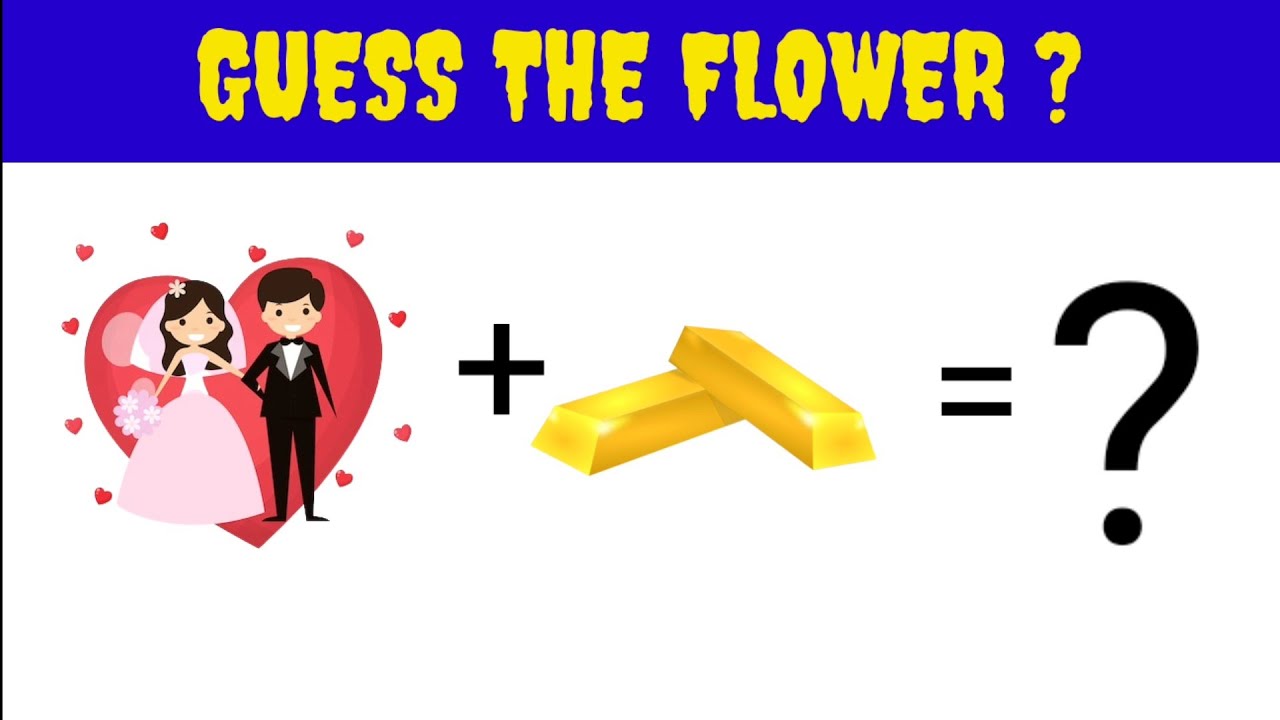Guess The FLOWER By Emoji Quiz Challenge!! guess the emoji/flower quiz ...