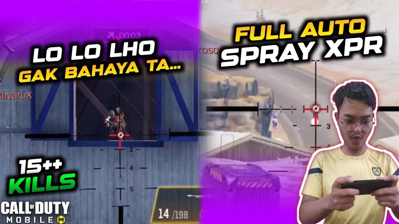 TRIO DI SQUAD MODAL XPR KOPONG 15++ KILLS - BR COD MOBILE - YouTube