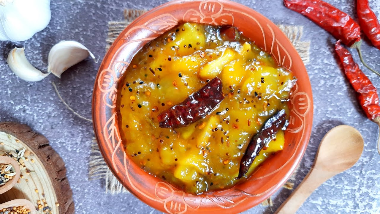 Instant Mango Pickle | Quick & Easy Mango Chutney | Aam Ka Chutney ...