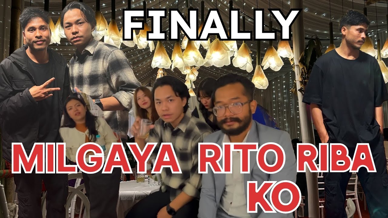 surprise but Finally met Rito riba// Rito Riba // pasighat vlog - YouTube