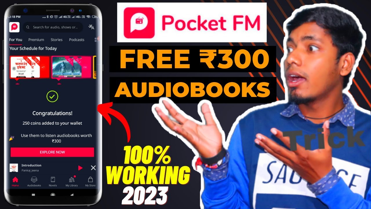 🔥Pocket FM FREE worth 300Rs Audiobooks 2023 | PocketFM FREE AudioBooks ...